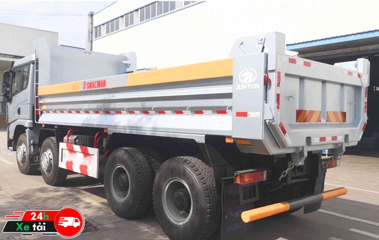 Xe Ben Shacman 4 Chân X3000 400 HP - Cấu Hình Vượt Trội - Xe Tải 24h